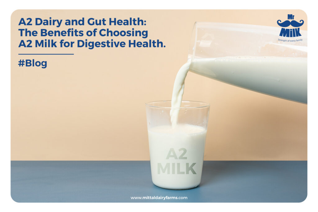 Prioritize Digestive Health with Mr Milk's Desi Cow A2 Milk Brand.